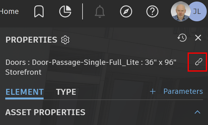 Tandem Data API - Create asset link | Autodesk Platform Services